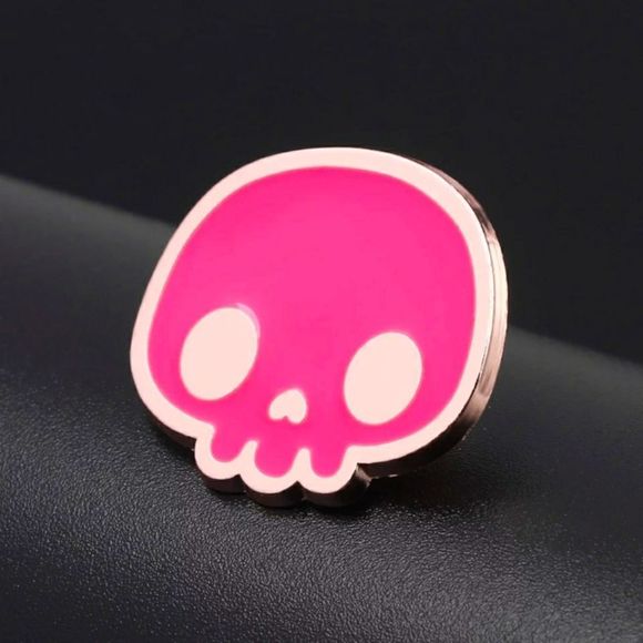 Private Label | Jewelry | Pink Skullcandy Fashion Pin | Poshmark